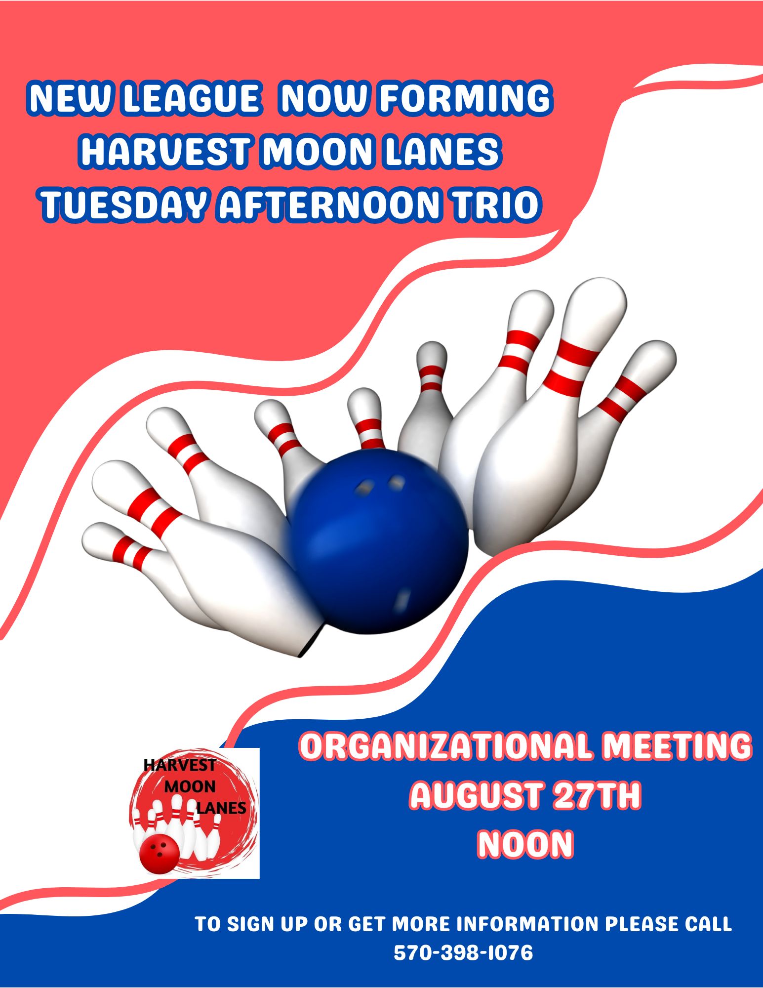 Harvest Moon Bowling > Leagues